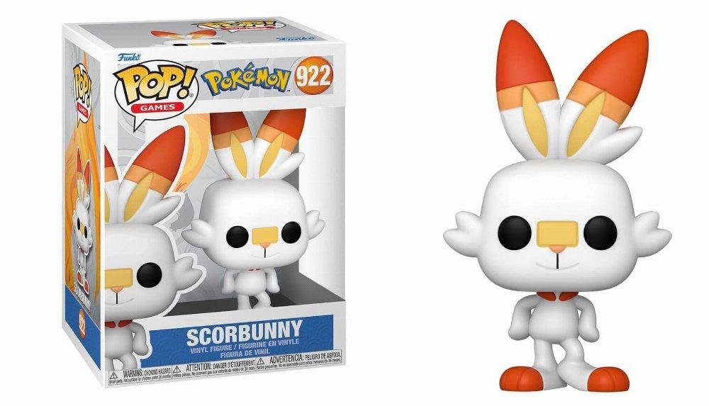 Funko Pop! Games: Pokemon - Scorbunny #922 Vinyl Figure | Gameexplorers.gr