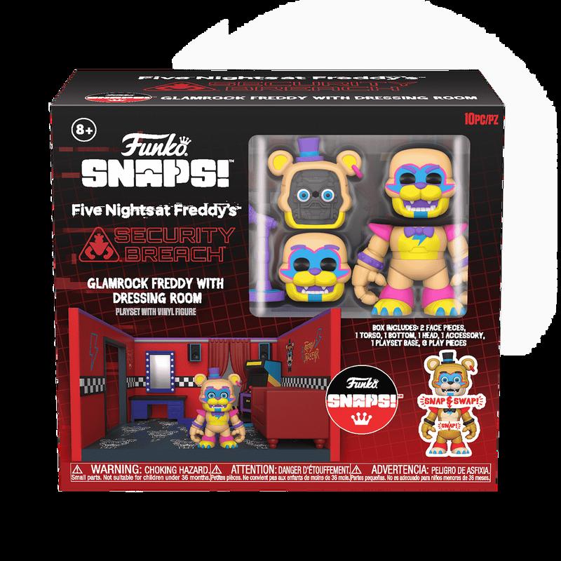 Funko Snaps Five Nights At Freddys Security Breach Glamrock Freddy