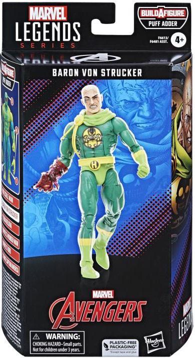 Hasbro Fans - Marvel Legends: Baron Von Strucker Action Figure (15cm ...