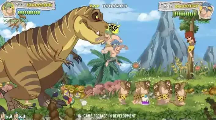 Joe & Mac - Caveman Ninja T-Rex Edition (NINTENDO SWITCH ...