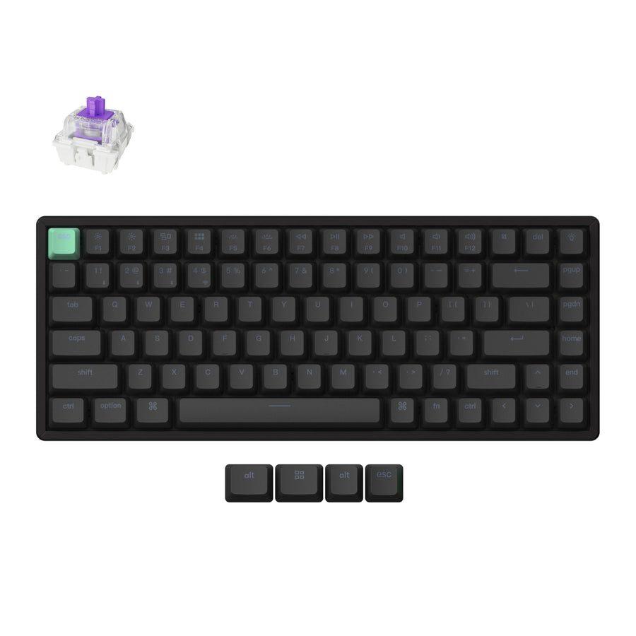 Keychron K2 HE (K2H-J1)Wireless Magnetic Hall Effect RGB Custom Keyboard 75% US Layout shine ...