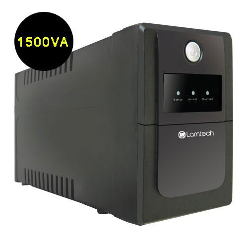 LAMTECH UPS WITH AVR 1500V ,CPU 2x12V9AH,4 SCHUKO SOCKET | Gameexplorers.gr