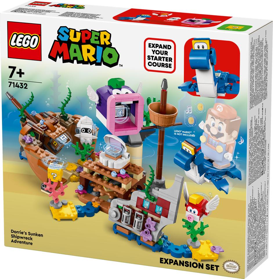 LEGO® Super Mario™: Dorries Sunken Shipwreck Adventure Expansion Set ...