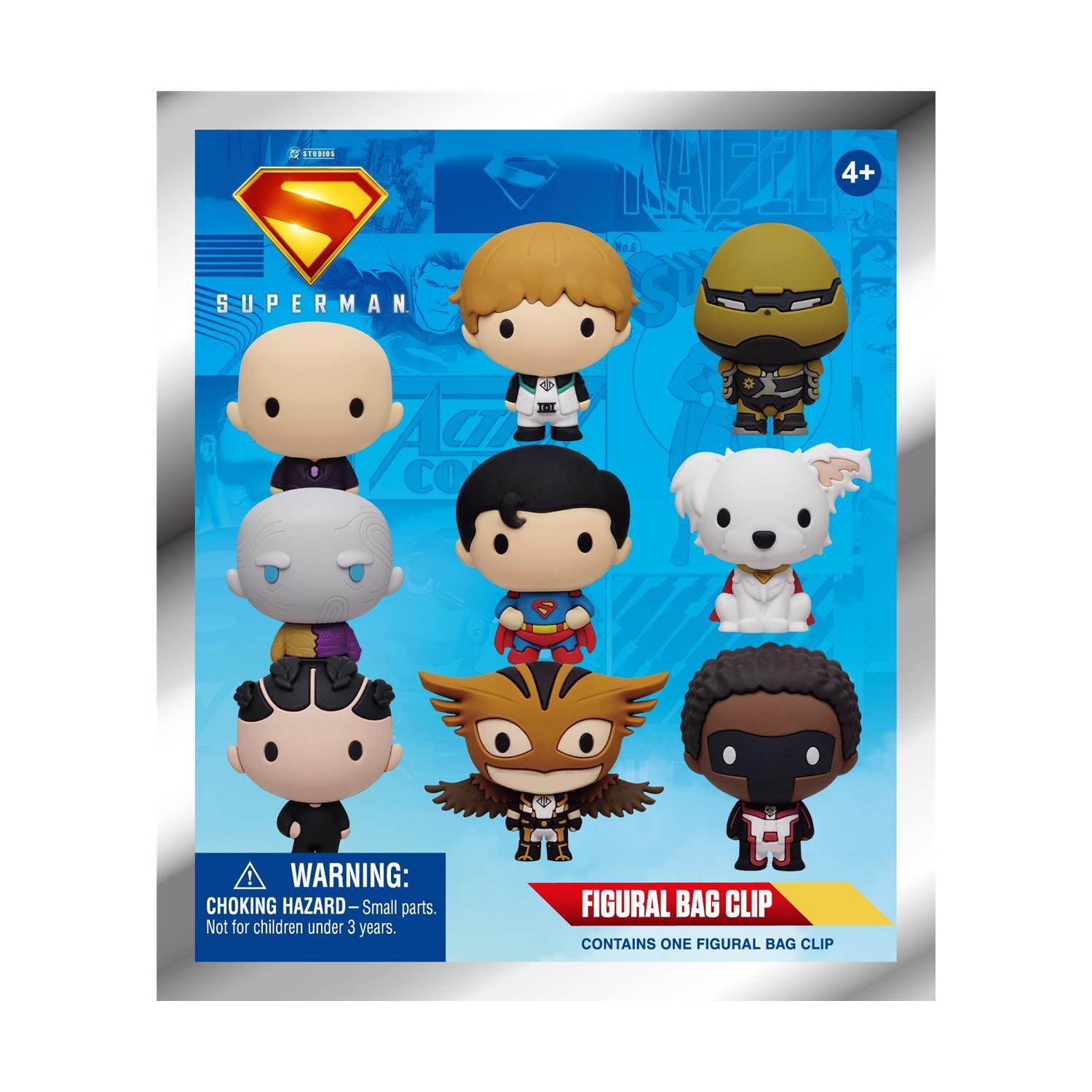Monogram: Superman Legacy 3D Foam Bag Clips Figures | Gameexplorers.gr