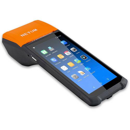 NETUM ALL IN ONE BT/WIFI 2GB+16G ANDROID POS TERMINAL RECEIPT PRINTER ...