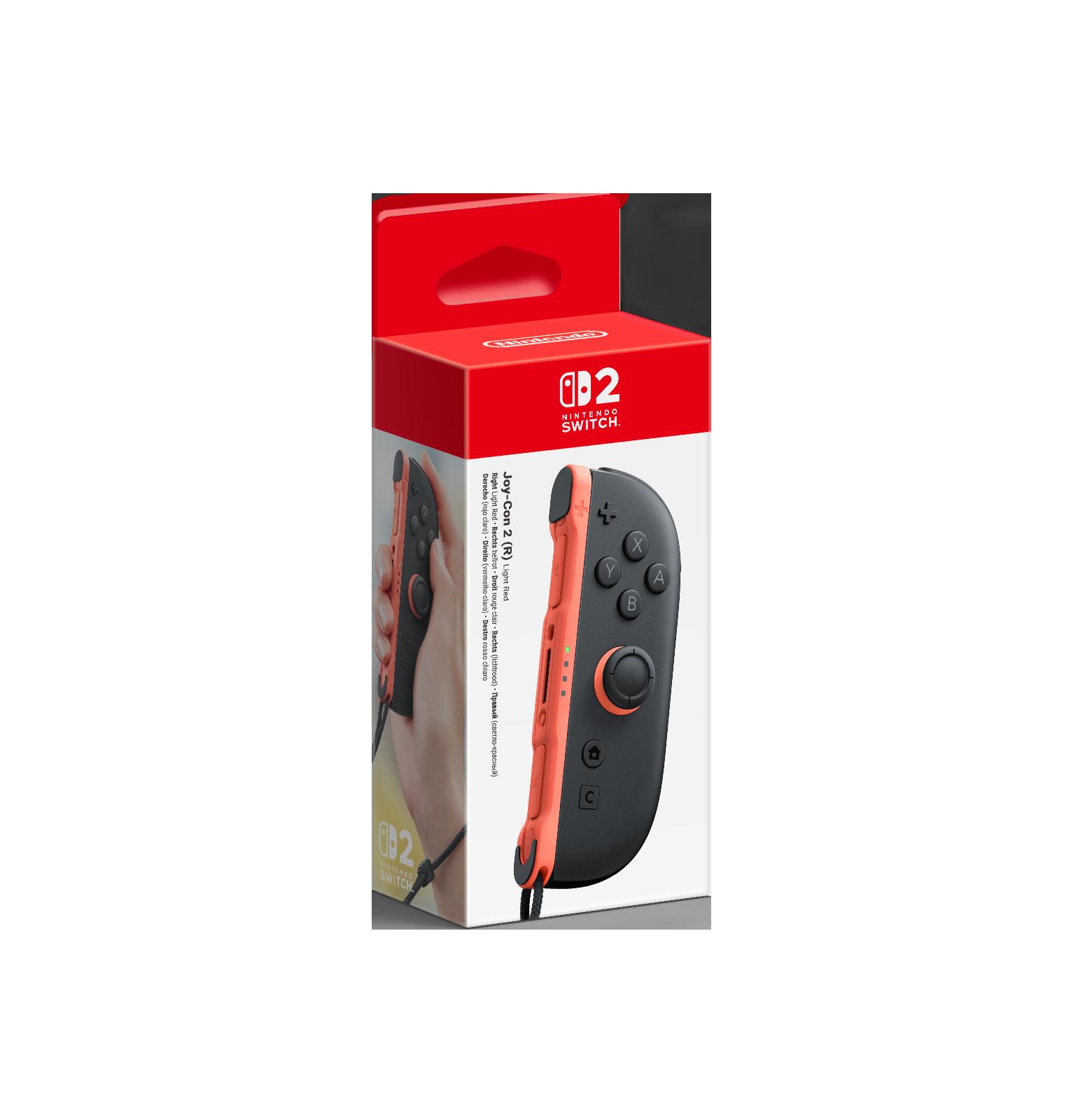 NINTENDO SWITCH-2 JOY-CON RIGHT (LIGHT RED) | Gameexplorers.gr