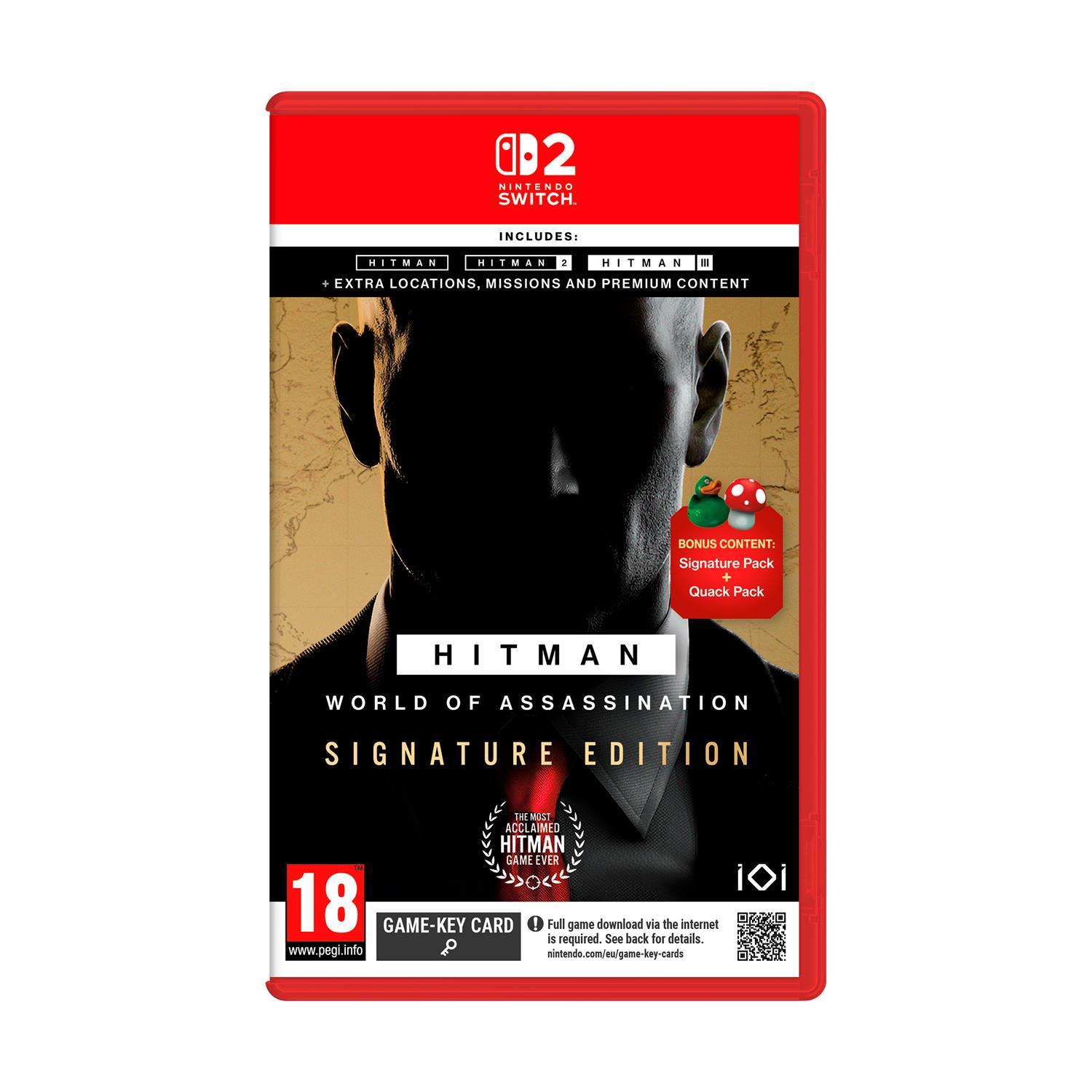 NSW2 Hitman World of Assasination - Signature Edition (Game Key Card ...