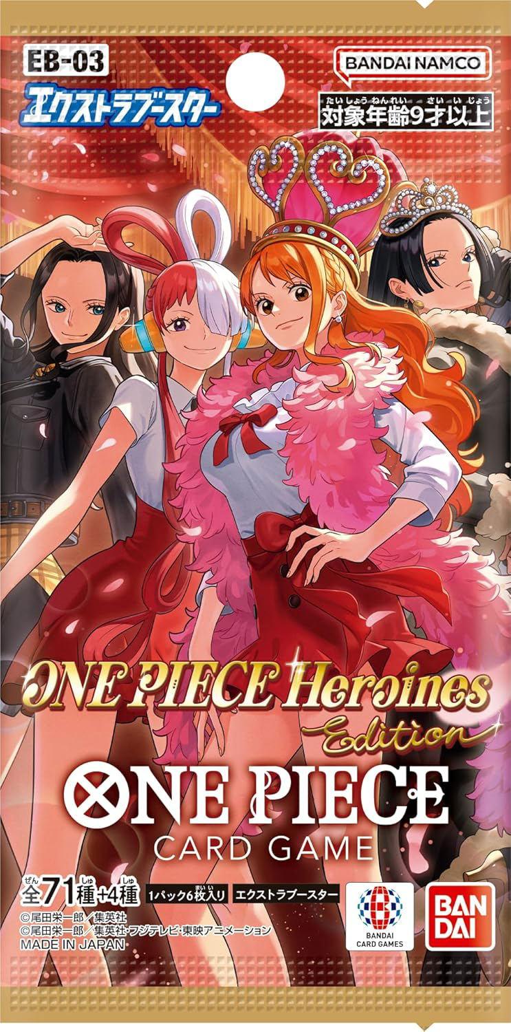 One Piece Card Game Extra Booster One Piece Heroines Edition EB-03 ...