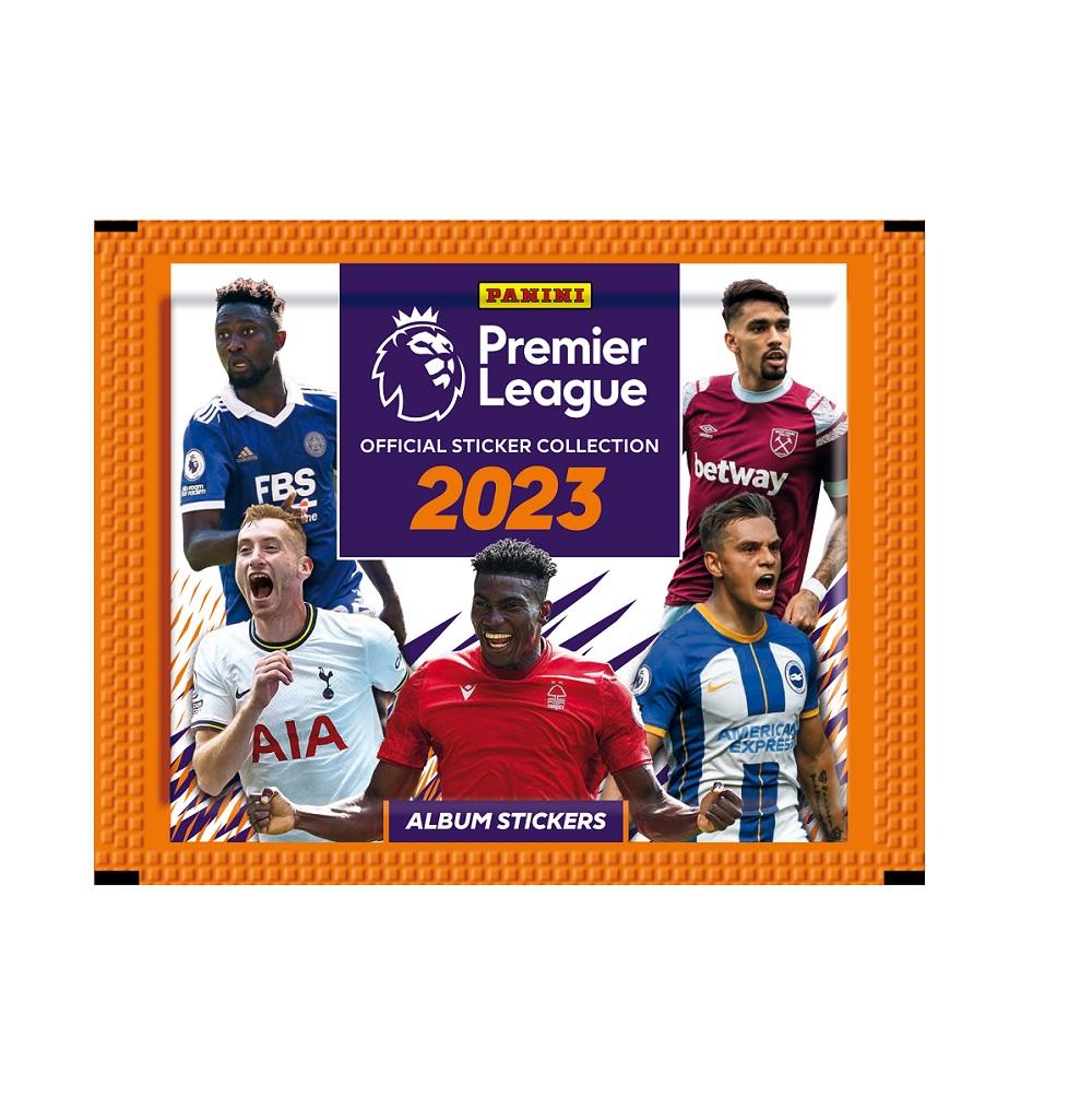 Panini Premier League 2023 Booster Pack Stickers | Gameexplorers.gr