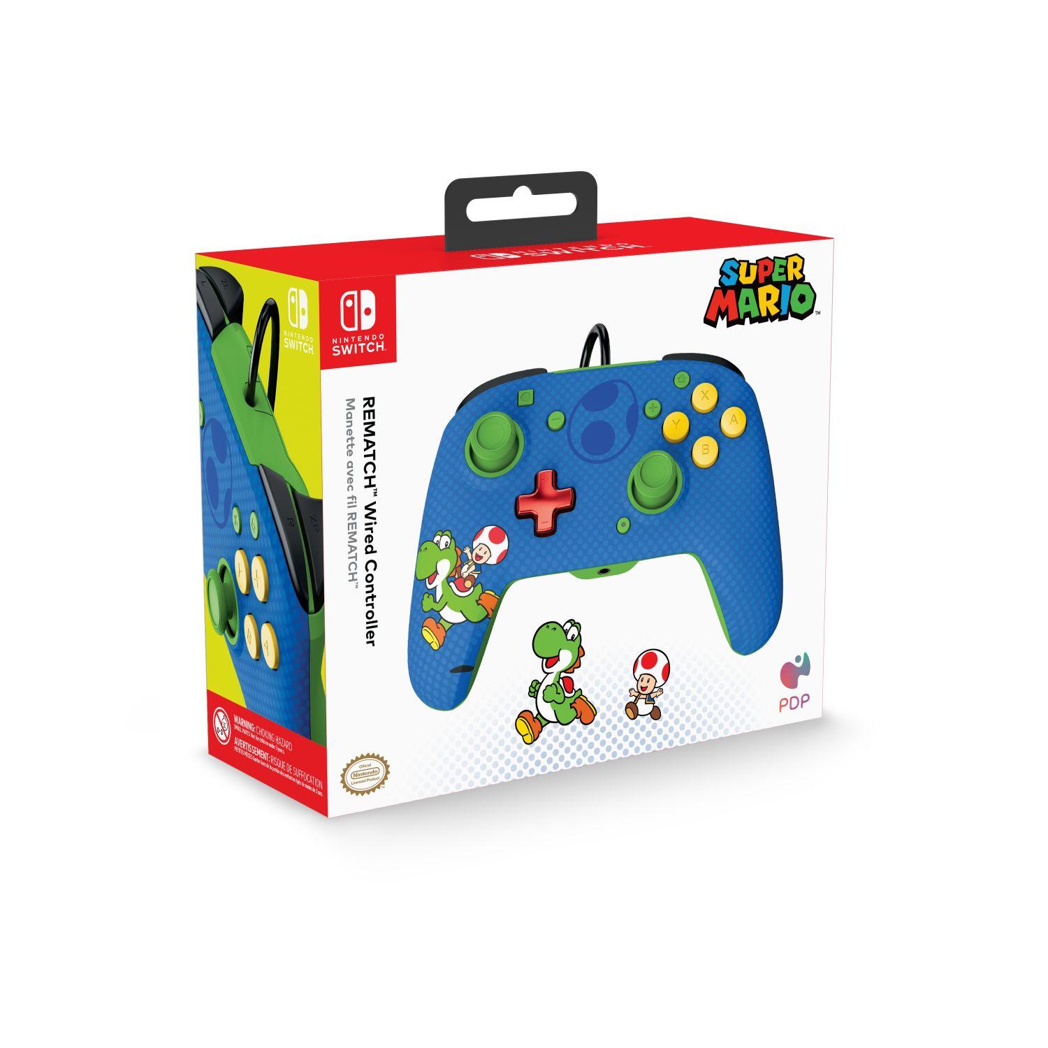 PDP - Wired Controller for Nintendo Switch and Pc Toad-Yoshi Rematch | Gameexplorers.gr