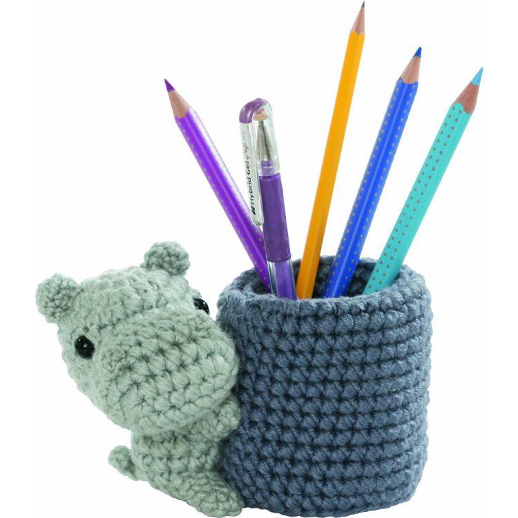 FOLIA Πλέξη Με Βελονάκι Με 2 Σχέδια, Elephant/Hippo | Gameexplorers.gr