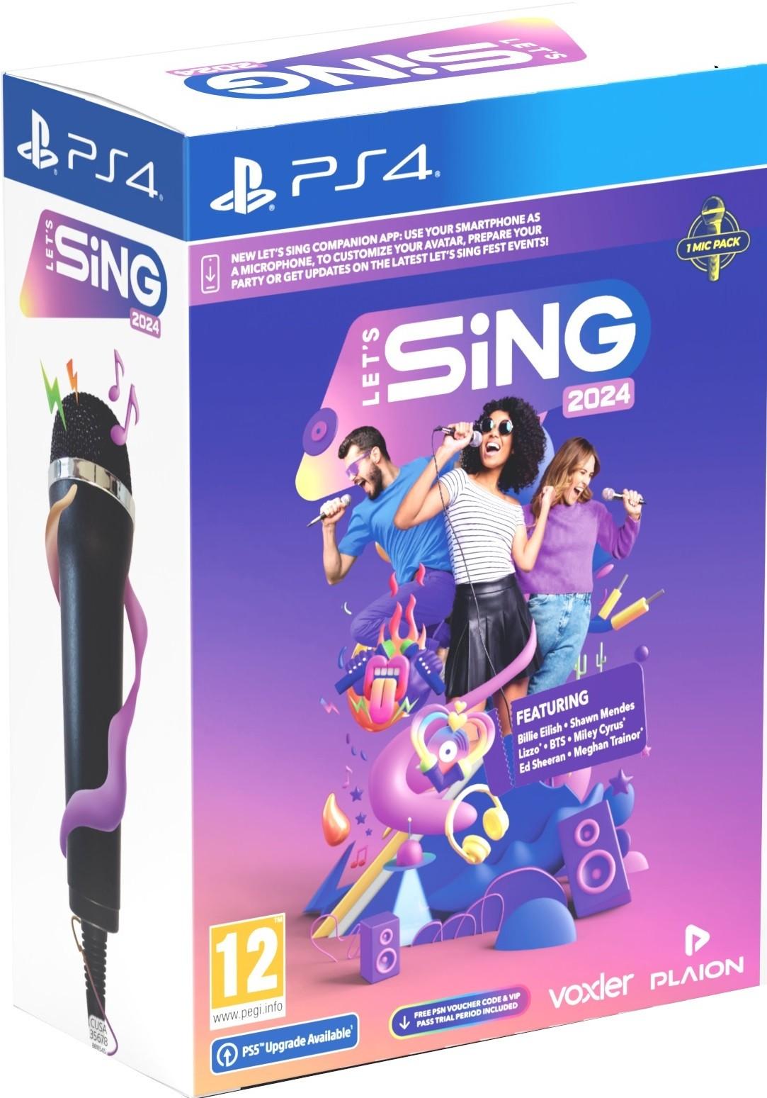 PS4 Lets Sing 2024 [+1 Mic] | Gameexplorers.gr