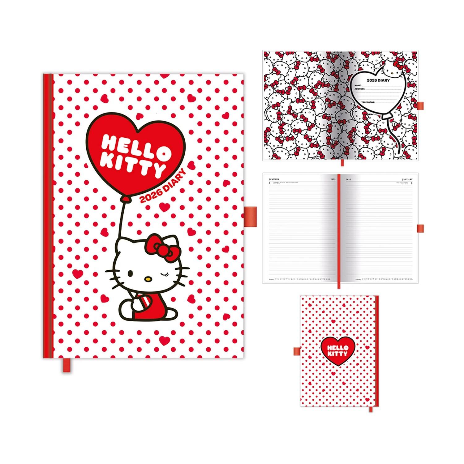 Pyramid Sanrio: Hello Kitty 2026 A5 Dtp Diary (SR2402888 ...