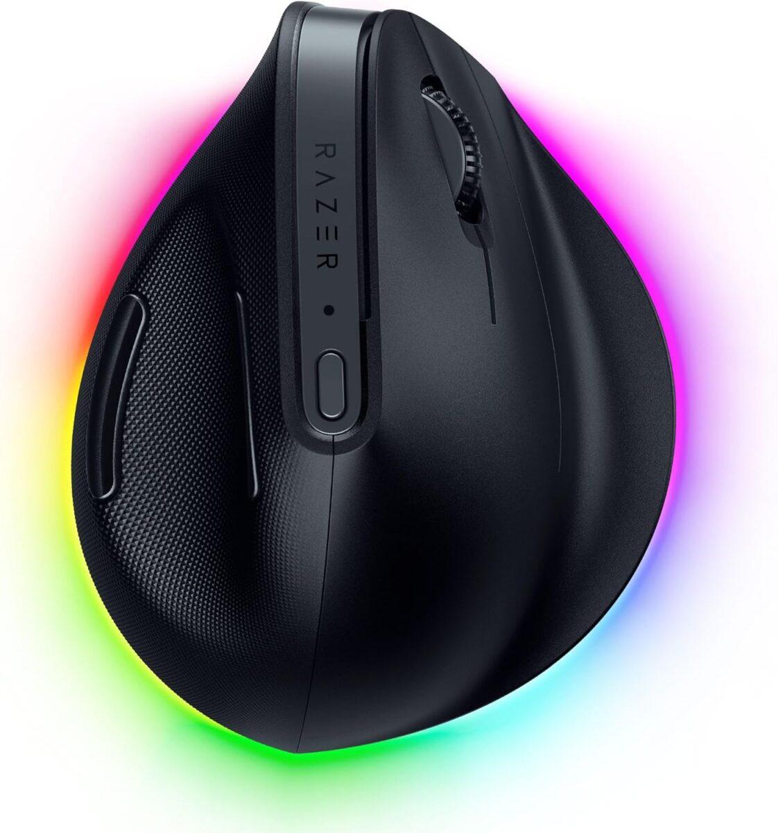 Razer PRO CLICK V2 - Vertical Wireless Ergonomic Mouse - ChatGPT AI ...