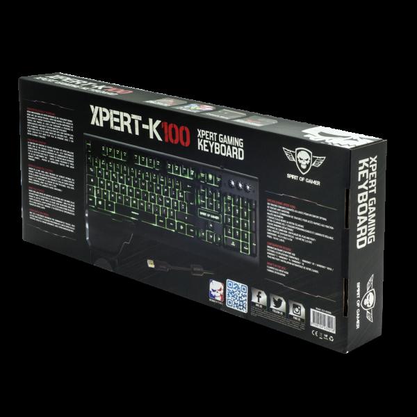 SoG XPERT K100 Black Edition keyboard US LAYOUT (CLA-XK100B ...