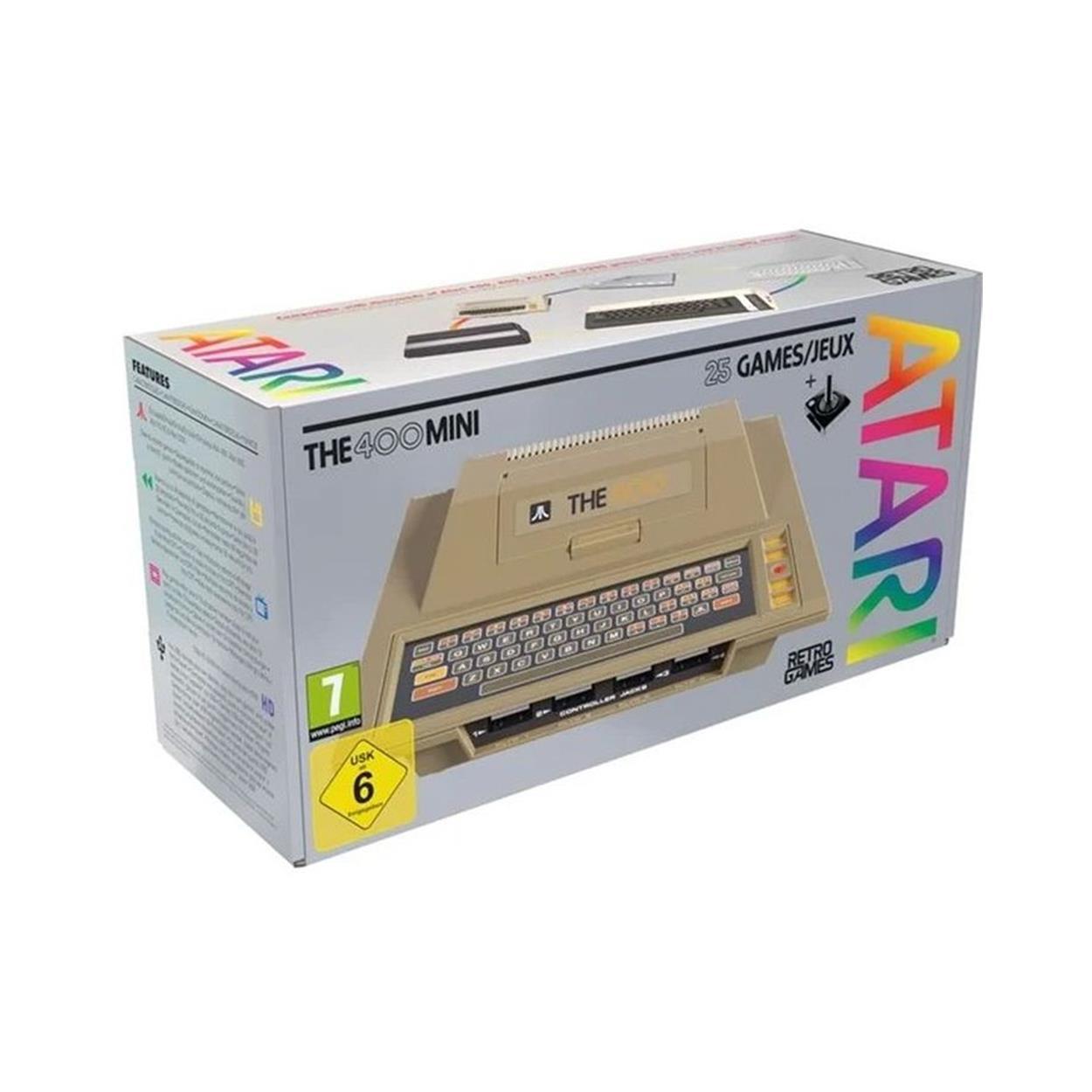 THE 400 MINI Console 25 Classic 8-Bit Retro Games (ATARI ...