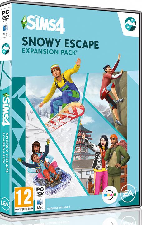 The Sims 4 : Snowy Escape CD-Key (κωδικός μόνο) (PC) | Gameexplorers.gr
