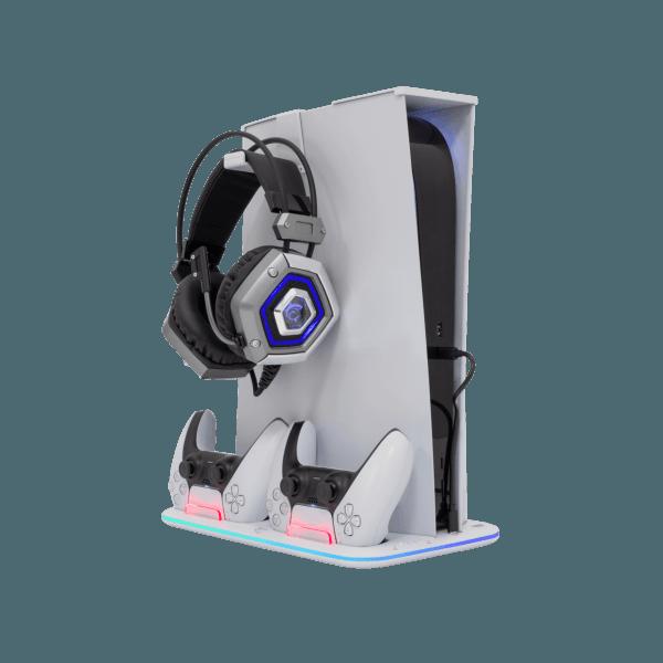 WHITE SHARK PS5 COOLING PAD & 2 CHARGING DOCK PS5-DZ-501 KIMURA | Gameexplorers.gr